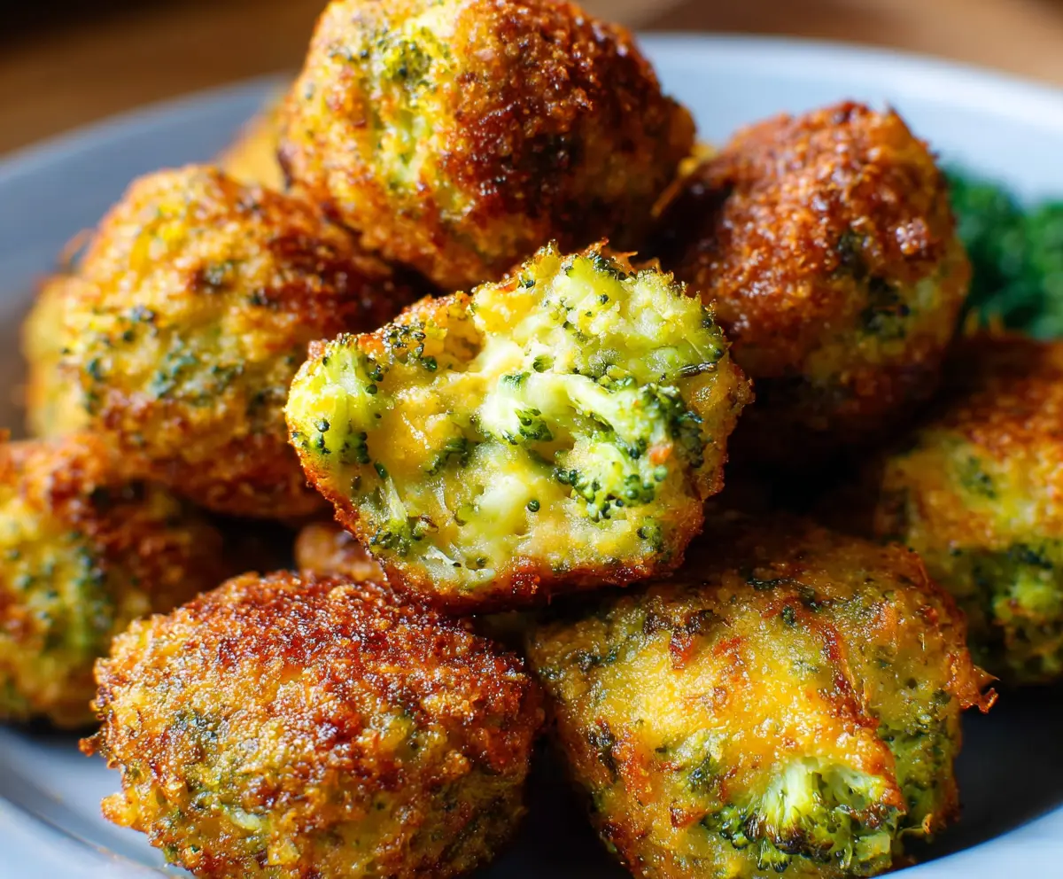 Broccoli Cheddar Poppers - Homemade Bite Recipe