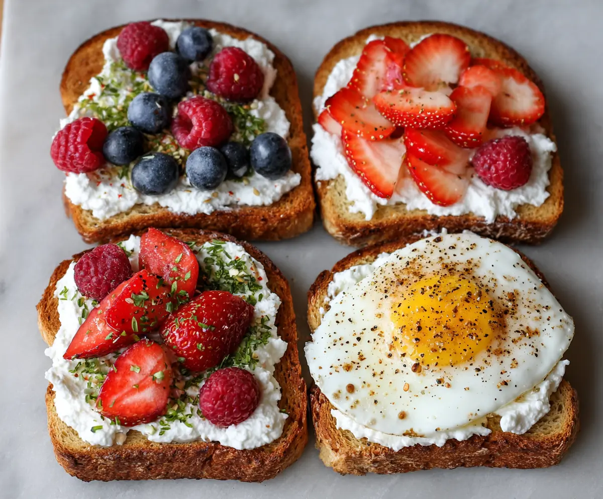 Delicious Cottage Cheese Breakfast Toast | Healthy & Easy Recipe