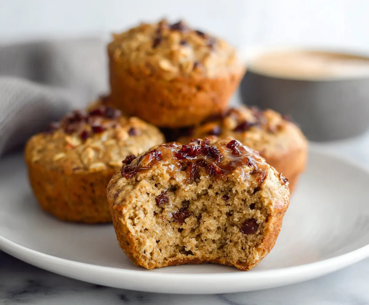 Healthy Cottage Cheese Oatmeal Muffins Recipe