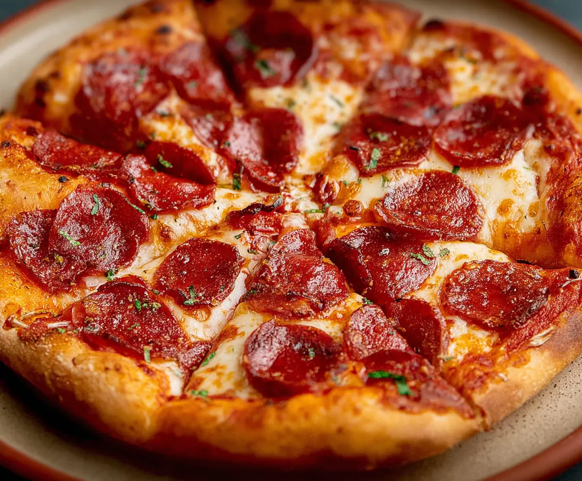 Delicious Pepperoni Pizza | Classic & Crispy