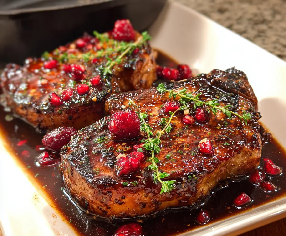 Delicious Raspberry Glazed Pork Chops Recipe